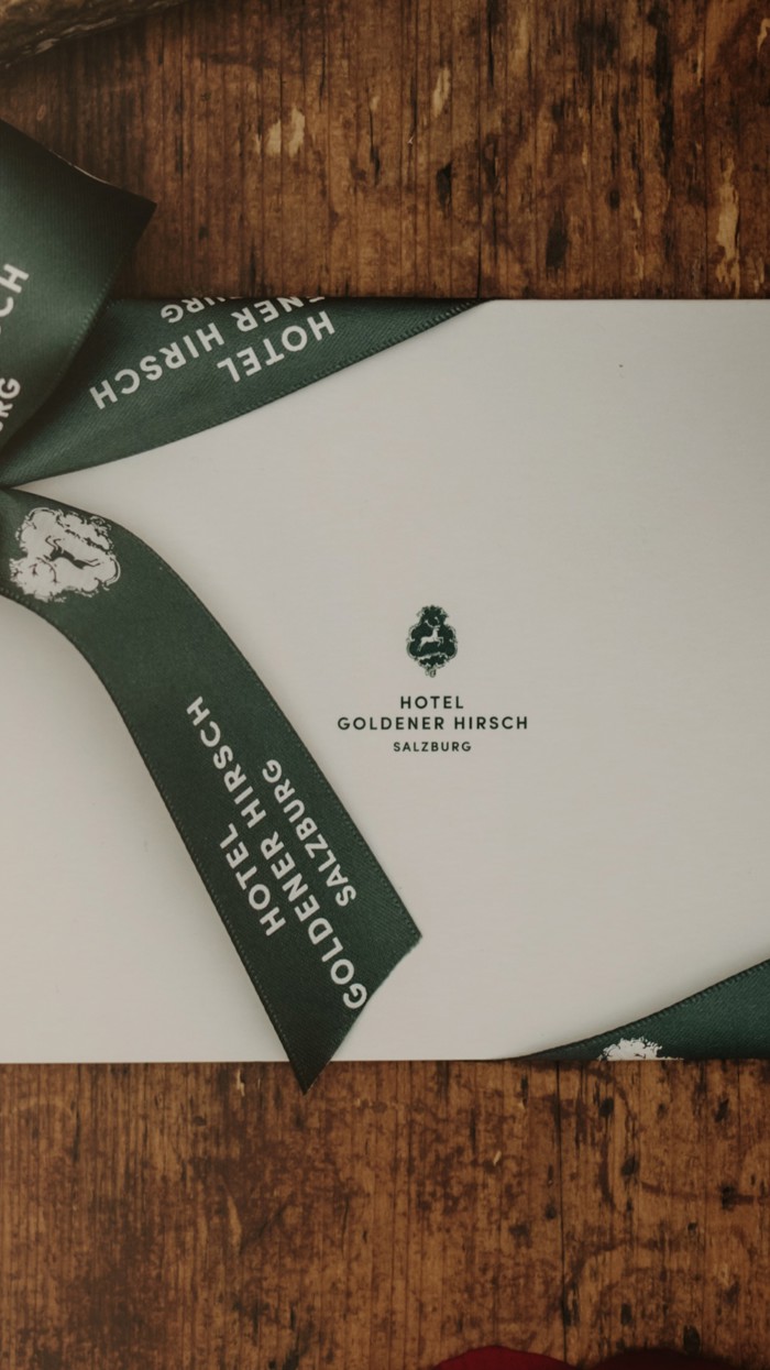 Official gift voucher for Hotel Goldener Hirsch. Star Boutique Hotel in ...